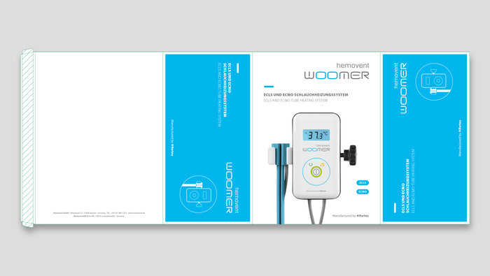 Bloom entwickelt Naming, Branding und Packaging für Hemovent Woomer | Bloom